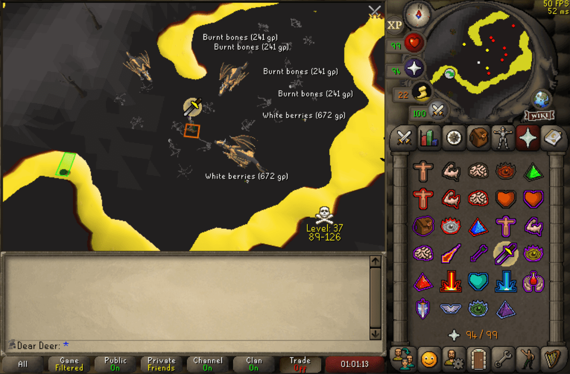 Ironman Wilderness Slayer Guide - OSRS - Old School RuneScape Guides ...