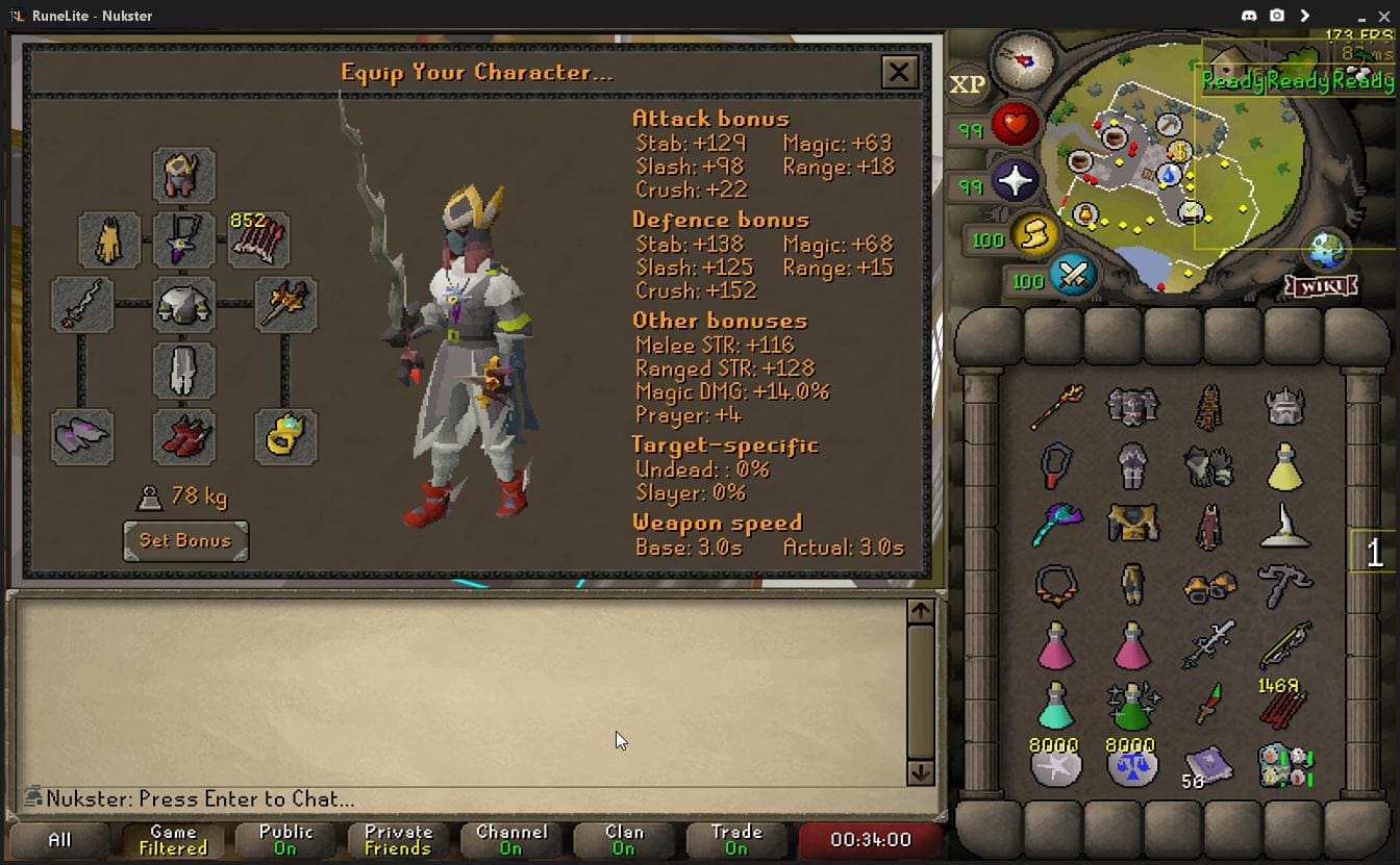 Ironman Tombs of Amascut 400 Invo - 4 Man - Speedrun Setups - OSRS ...