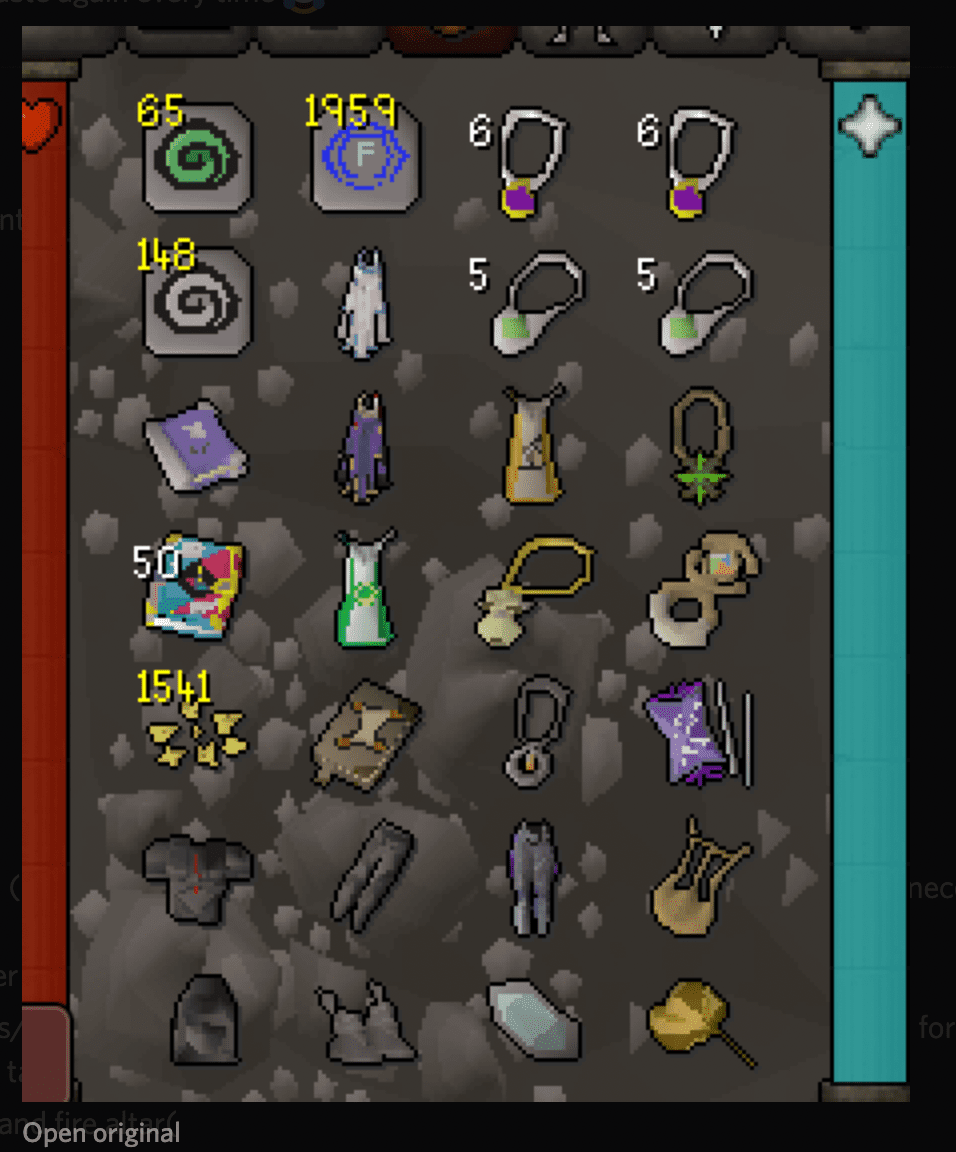 Shooting Star Scouting Inventory Guide - OSRS - Old School RuneScape ...