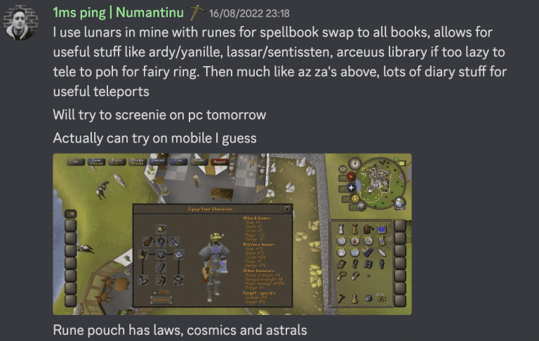 Shooting Star Scouting Inventory Guide - OSRS - Old School RuneScape ...